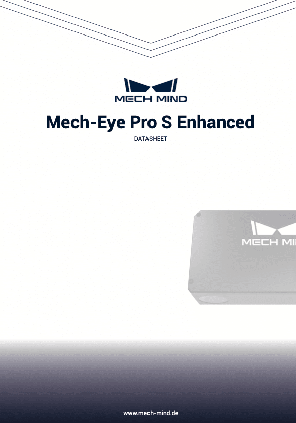 Mech-Mind Mech-Eye Pro S Enhanced - Unchained Robotics