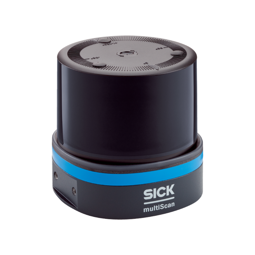 SICK 3D-LiDAR-Sensoren multiScan100 - Unchained Robotics